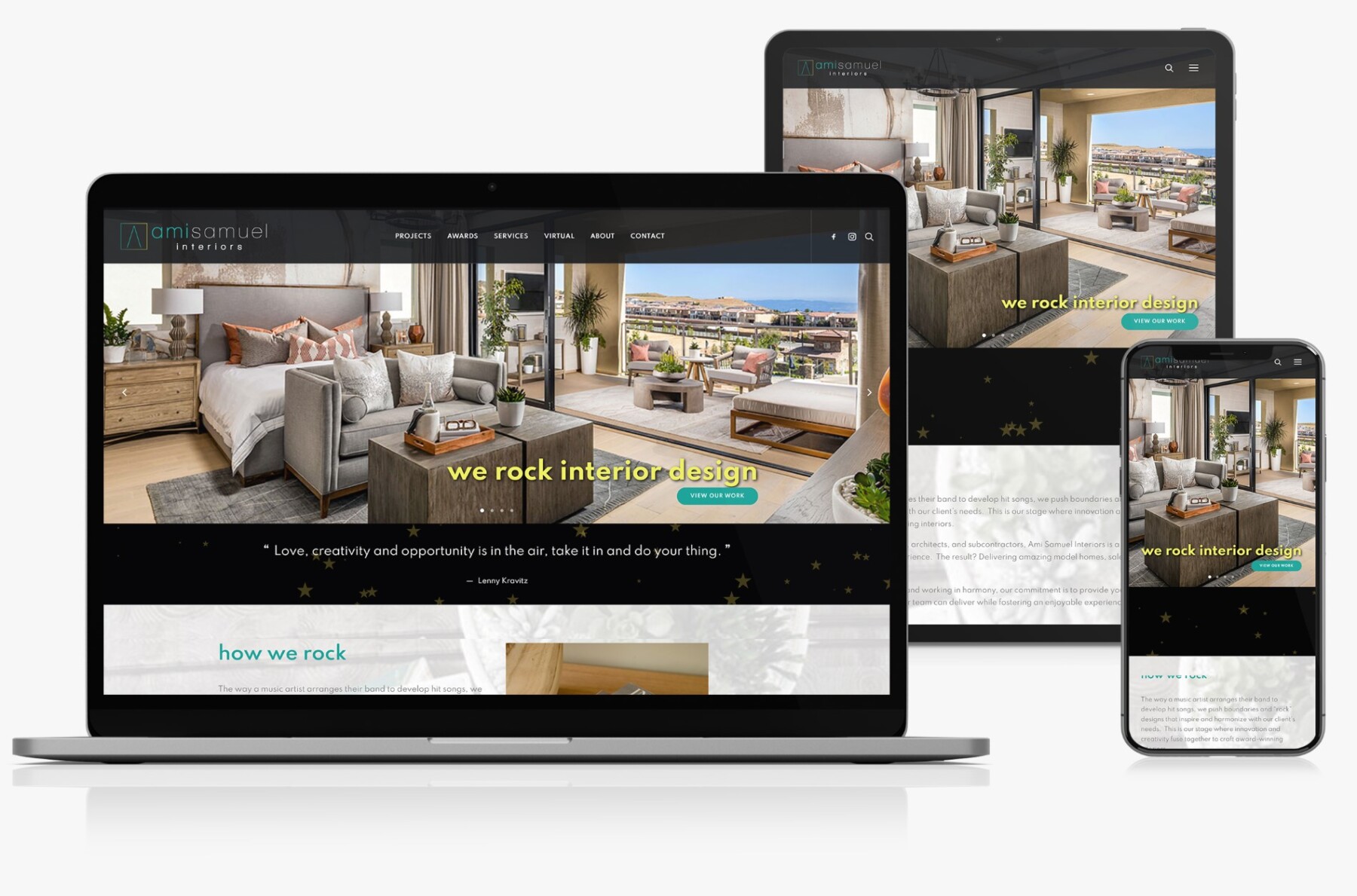 Interior Design Website Design | San Diego Web Design Company